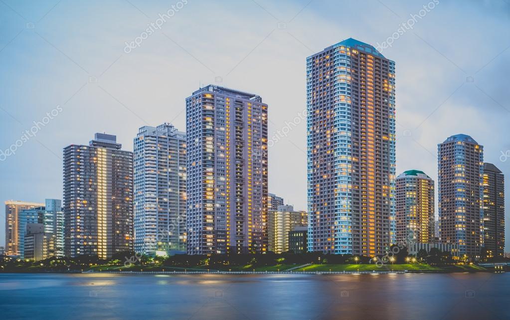 High rise buildings — Stock Photo © Torsakarin #82419472
