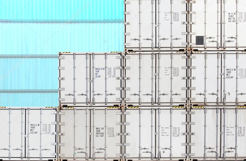 Colorful stack of containers Stock Photo by ©Torsakarin 93666468