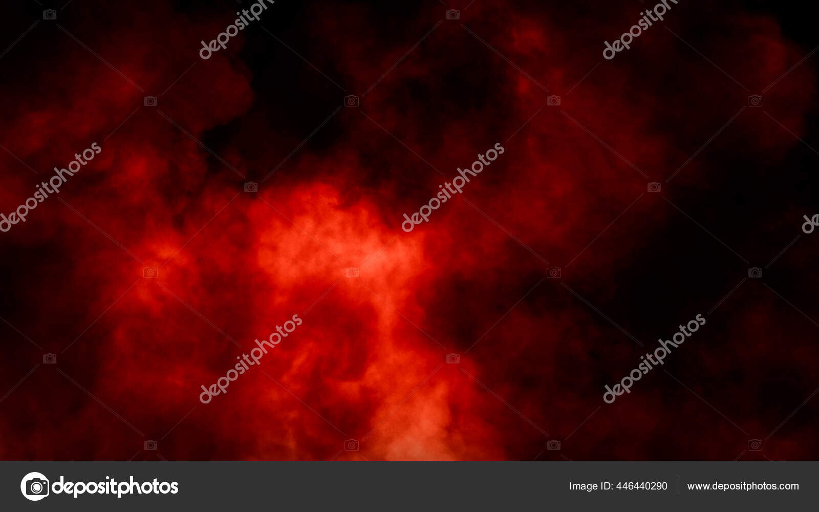 Explosion Chemistry Smoke Bomb Isolated Background Freezing Dry Fog ...