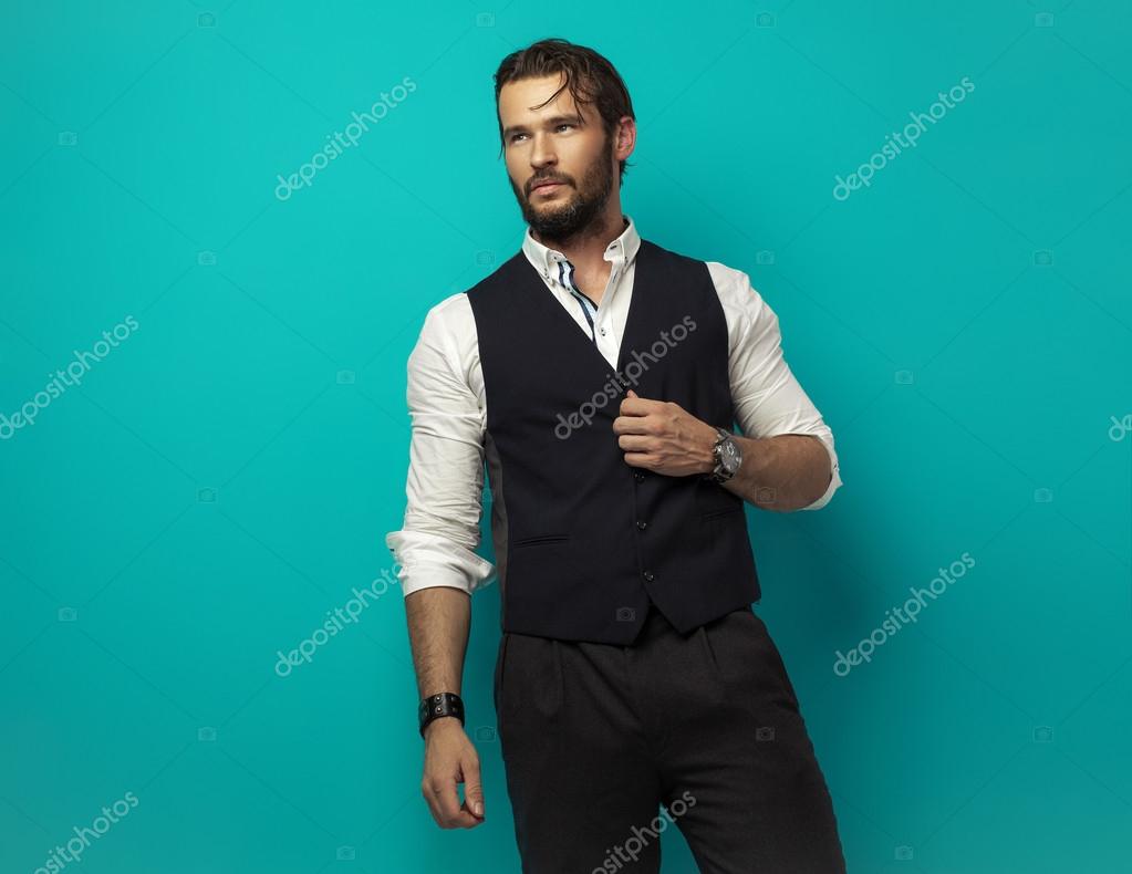 Handsome man — Stock Photo © kiuikson #58672657