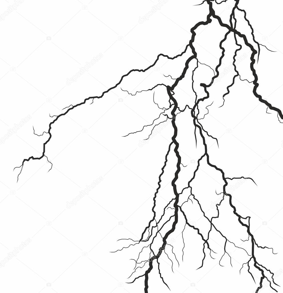 Lightning stroke in the sky. Stock Vector Image by ©Designer_an #104905166
