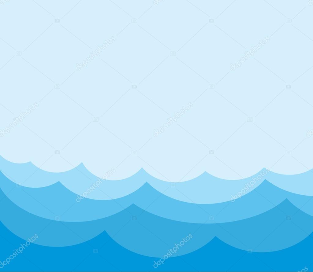 Laut Biru Dalam. Vektor Stok oleh ©Designer_an 105584606