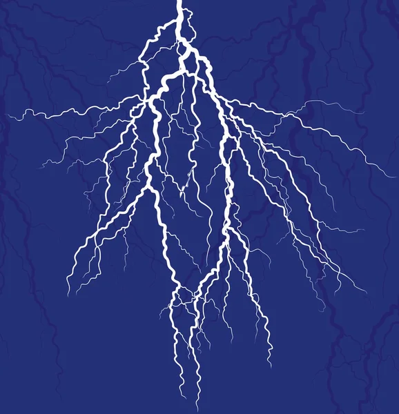 Lightning stroke in the sky. Stock Vector Image by ©Designer_an #104087566