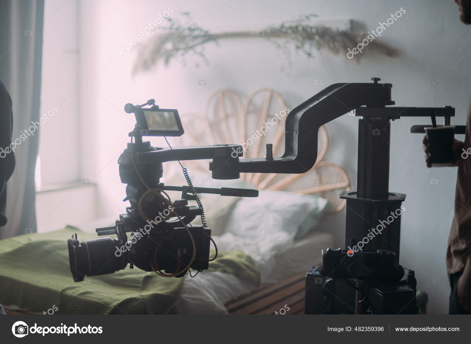 Professional Cinema Video Camera Set Shooting Shift Lighting Fixtures ...