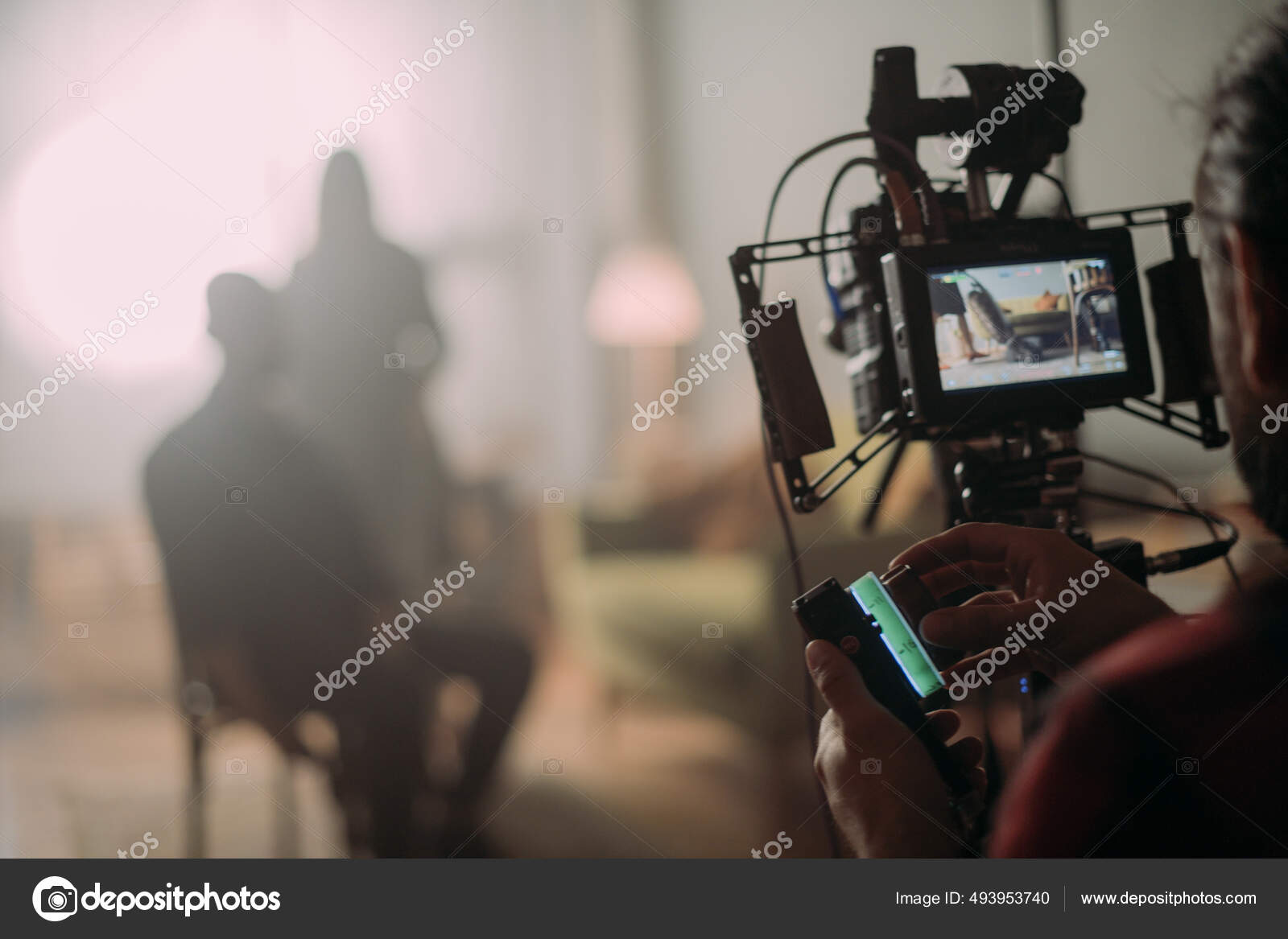 Focusing Device Turns Focus Set Fokuspuler Checks Sharpness Frame ...