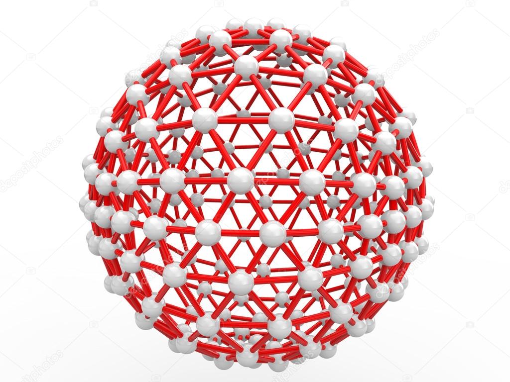 3d scientific geometric sphere — Stock Photo © mrhighsky #74987003