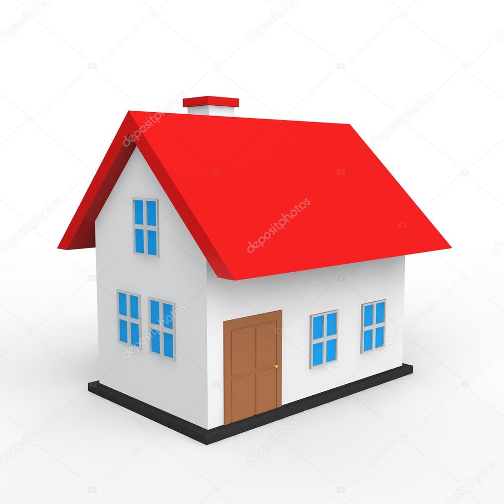 3d House Clip Art