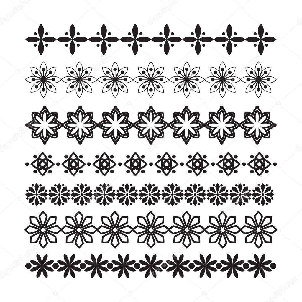 Floral Vector Lines