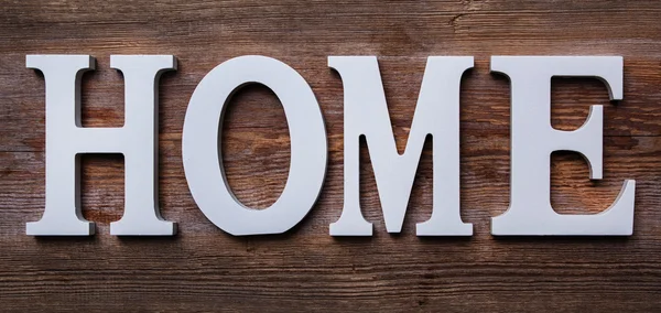 Letras blancas con palabra HOME: fotografía de stock © AY_PHOTO ...