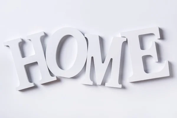 Letras blancas con palabra HOME: fotografía de stock © AY_PHOTO ...