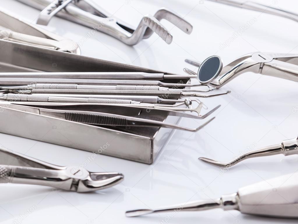 Different dental tools Stock Photo by ©AY_PHOTO 113264348