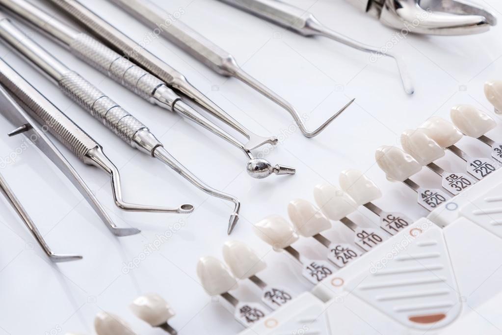 Different dental tools Stock Photo by ©AY_PHOTO 113264446