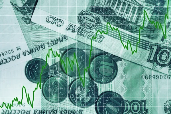 Graphique du rouble montante Stock Photos, Royalty Free Graphique du ...
