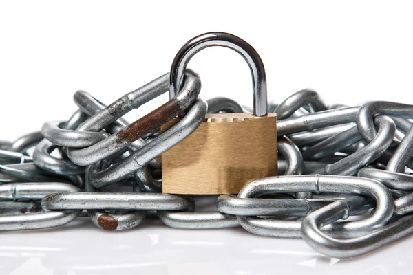 Padlock and chain Stock Photo by ©AY_PHOTO 66958679