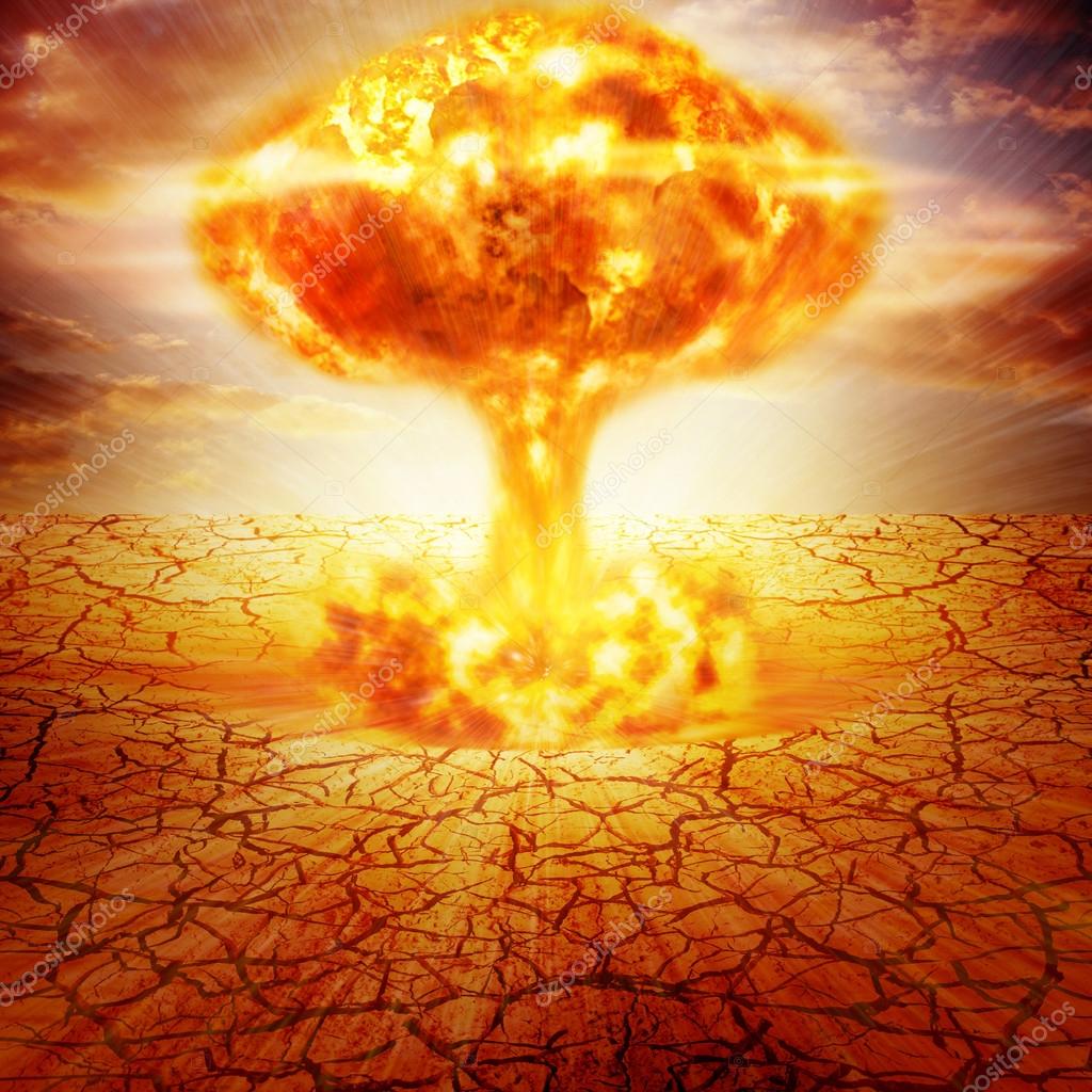 Nuclear explosion — Stock Photo © AY_PHOTO #66956441
