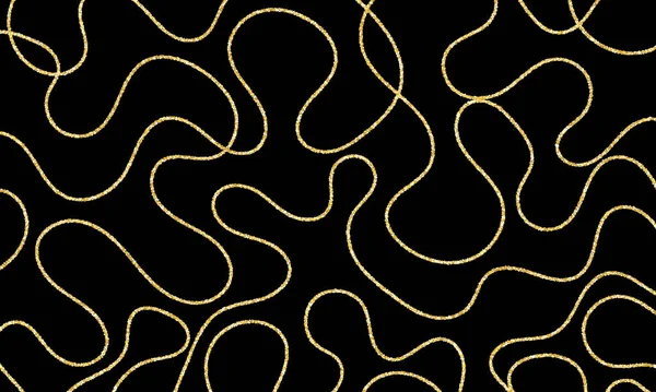 Líneas onduladas de oro imágenes de stock de arte vectorial | Depositphotos