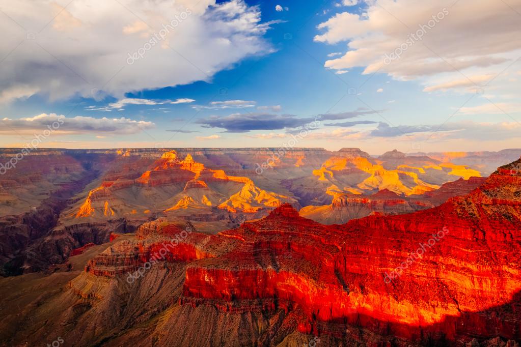 Mather Point, View Point, Grand Canyon National Park, Arizona, U Stock ...