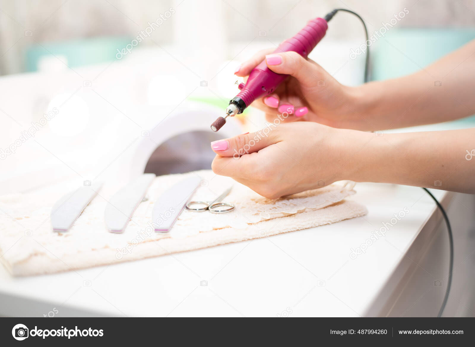 Removing Old Shellac Gel Polish Milling Machine Home Manicure Milling ...