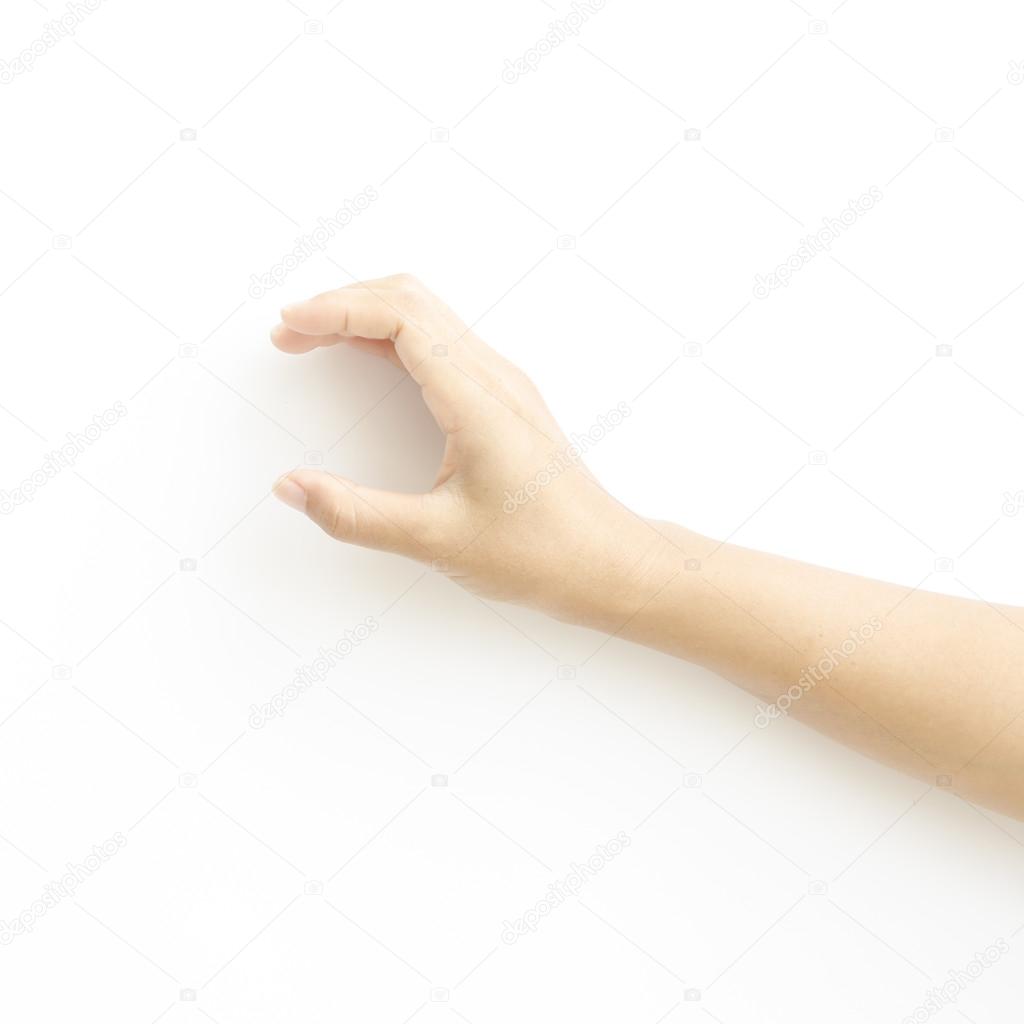 Woman hands hold sign — Stock Photo © ammza12 #56761265