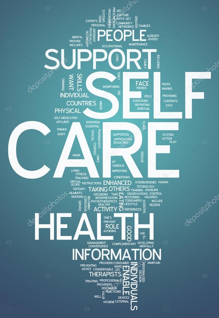 Word Cloud Self Care — Stock Photo © mindscanner #70497943