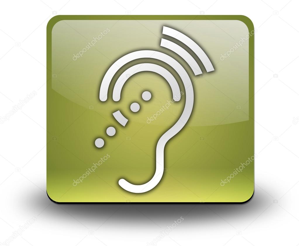 Icon, Button, Pictogram Hearing Impairrment Stock Photo by ©mindscanner ...