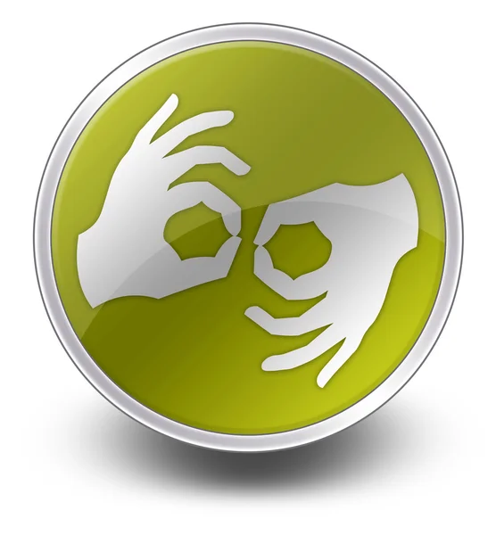 Sign language icon Stock Photos, Royalty Free Sign language icon Images ...