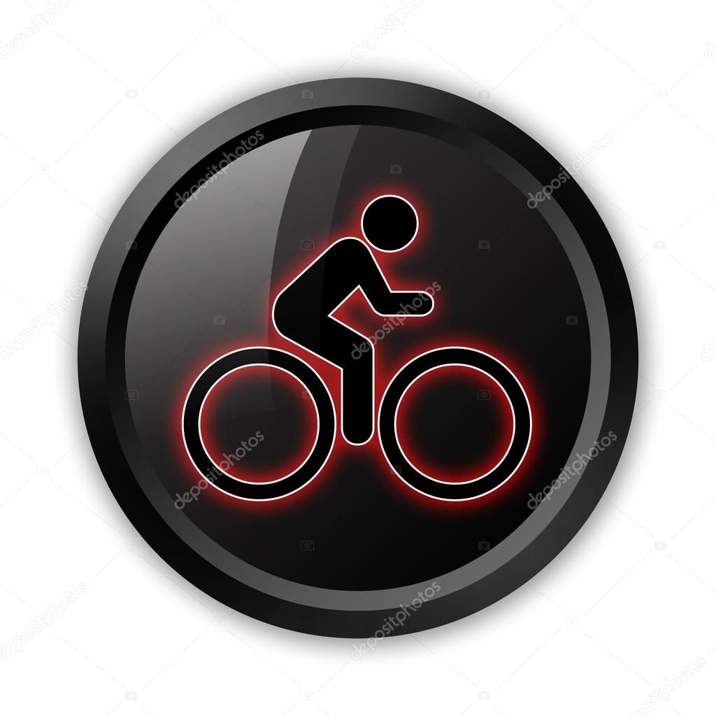 Icon, Button, Pictogram Bicycle — Stock Photo © mindscanner #76715737