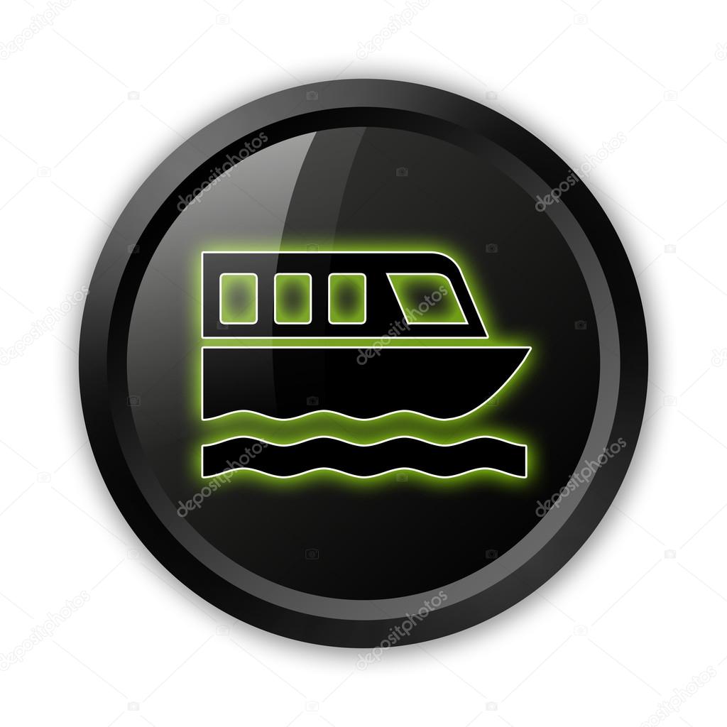 Icon, Button, Pictogram Boat Tour — Stock Photo © mindscanner #76715761