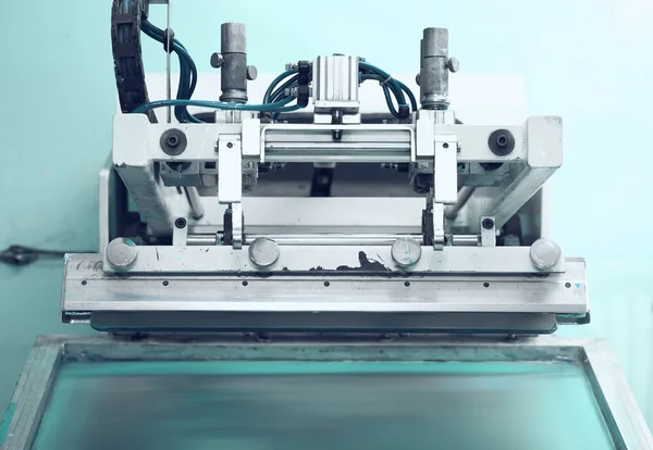 Screen print press Stock Photos, Royalty Free Screen print press Images ...