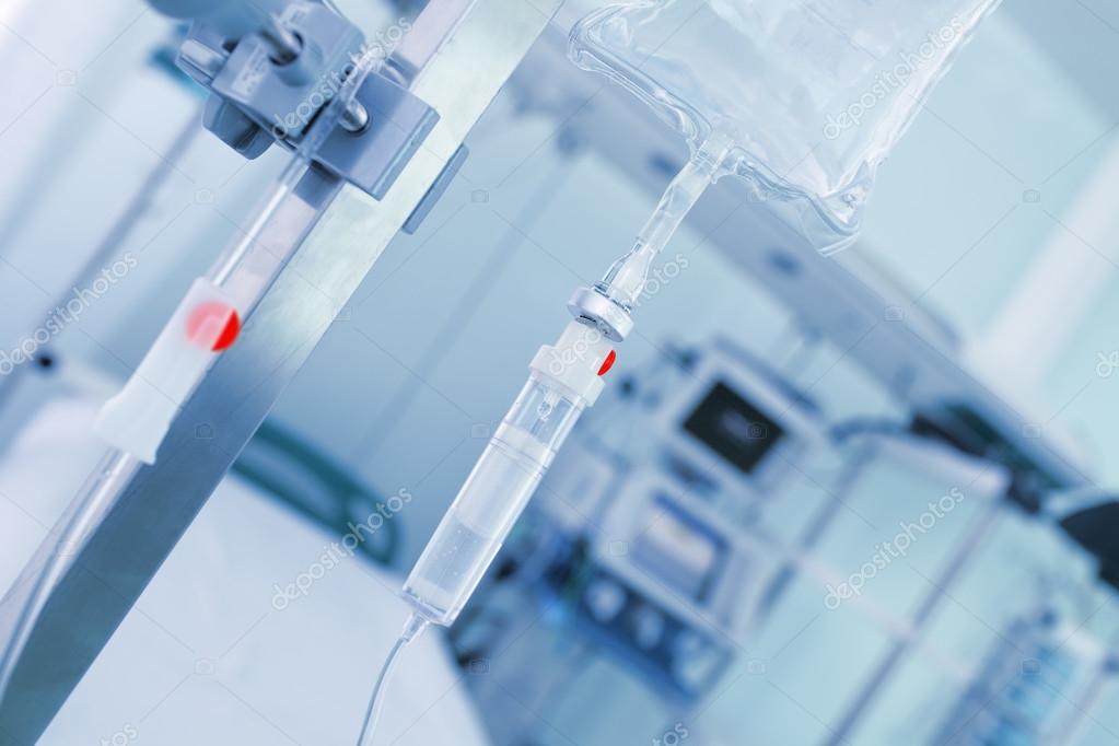 Solution in a hospital ward — Stock Photo © sudok1 #88161298