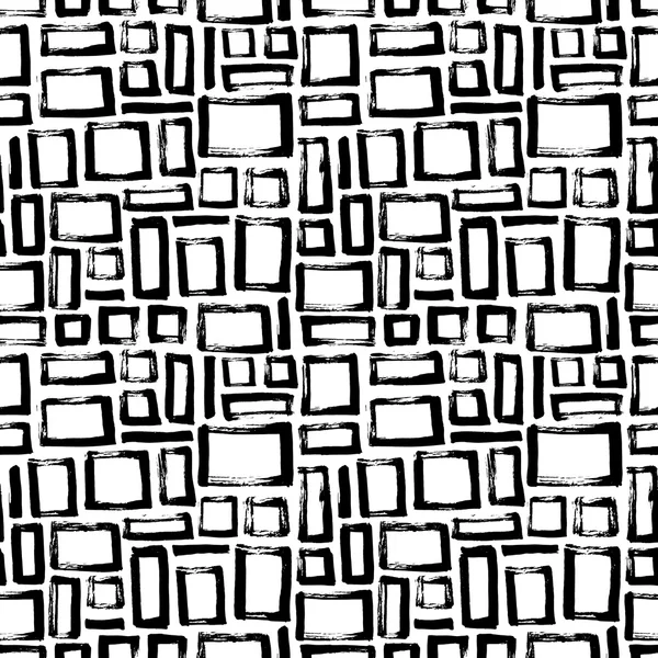 Pattern with hand drawn squares. Stock Vector Image by ©gevko93 #112300900