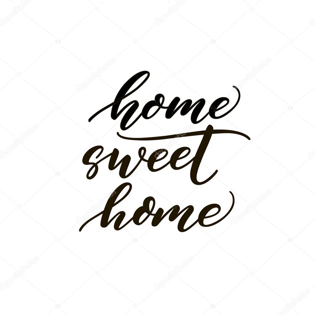 Modern Home Sweet Home Sign