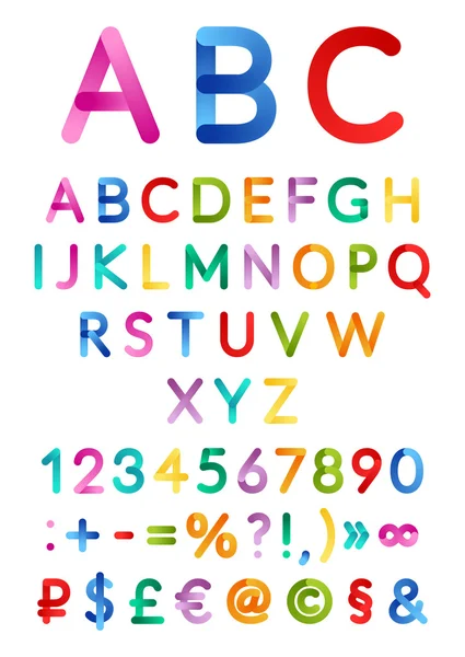 English alphabet. Vector illustration Stock Vector by ©samarka 109620460