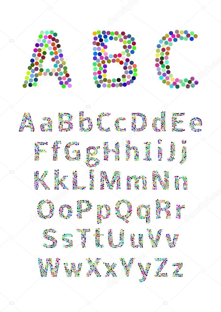English alphabet. Vector illustration Stock Vector Image by ©samarka ...