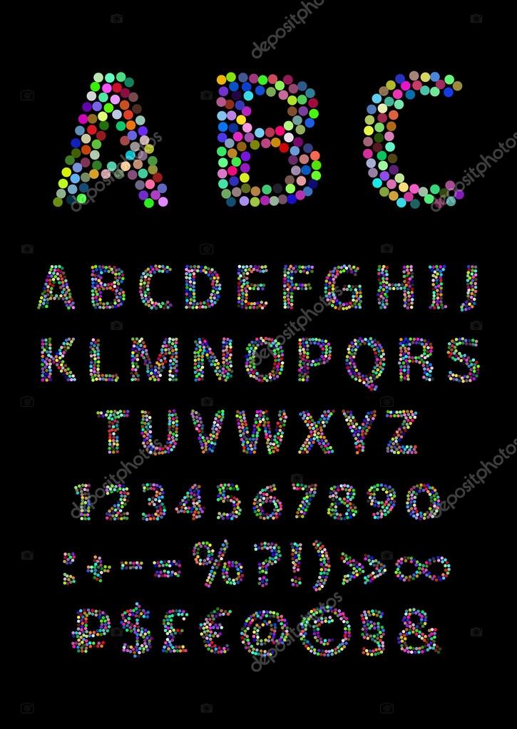 English alphabet. Vector illustration Stock Vector Image by ©samarka ...
