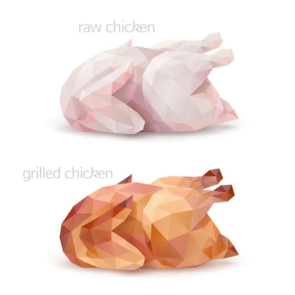 Pollo allo spiedo Vector Art Stock Images | Depositphotos