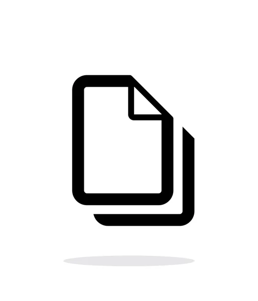 Two Files icon on white background. Stock Vector Image by ©tkacchuk ...