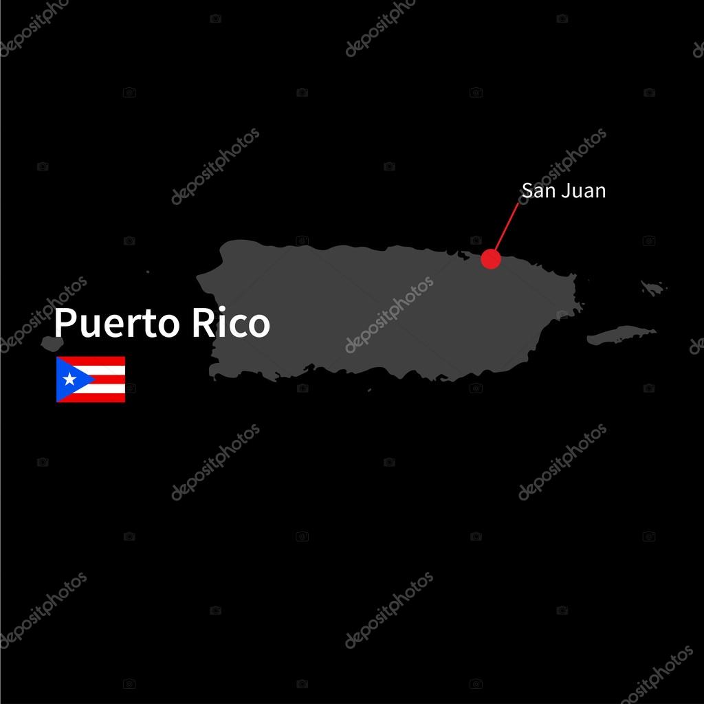 Puerto Rico Fondo Negro En La Mañana Del 30 De Septiembre,