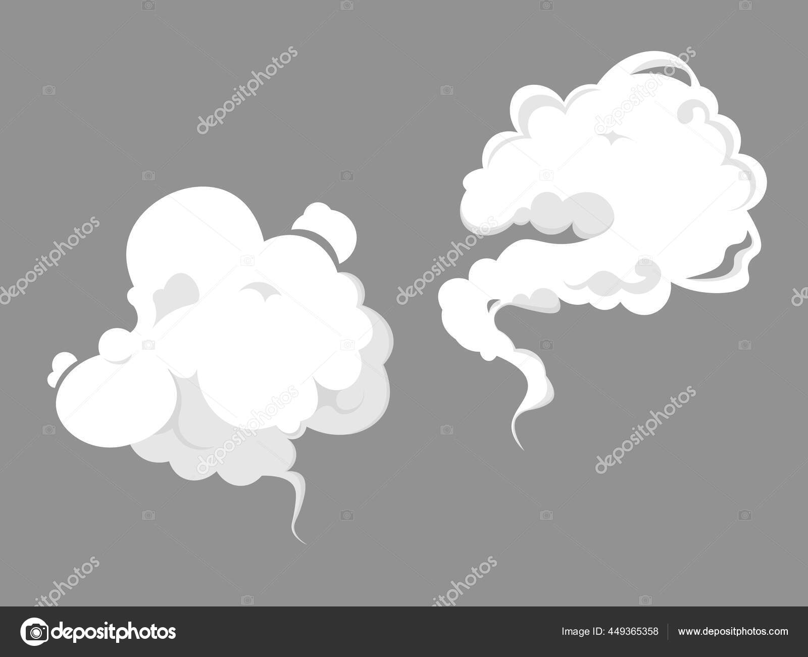 Fondo De Humo Animado 2.169 Humo Fondo Blanco High Res Vector Graphics