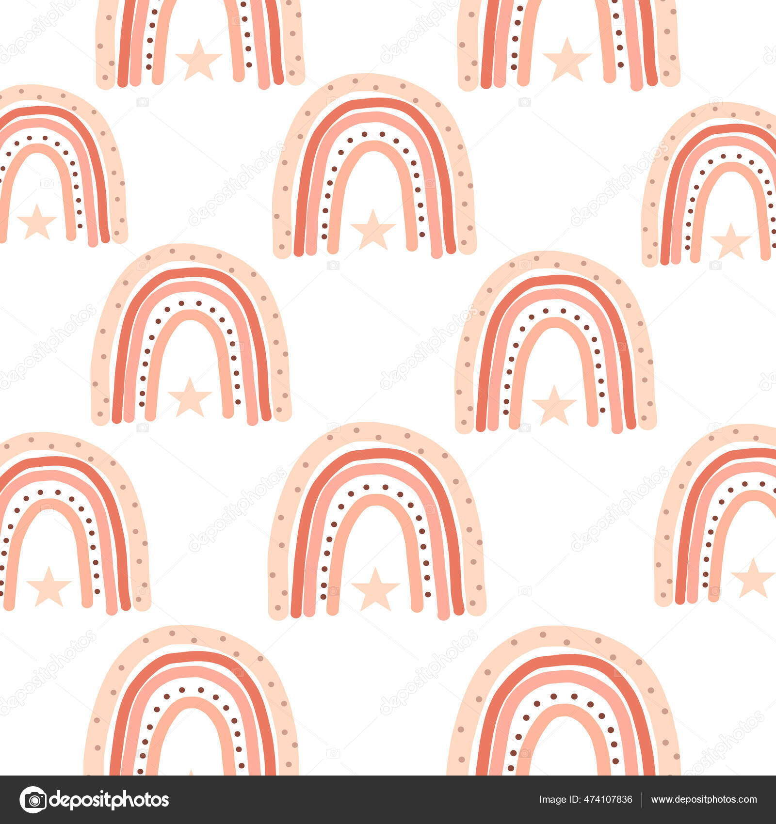 Scandinavian Rainbow set Stock Vector by ©ellysonn 474107836