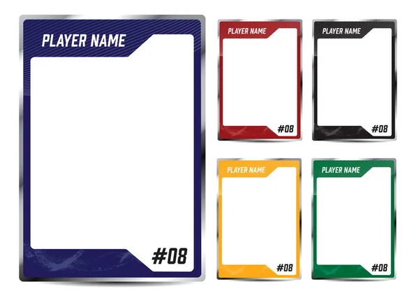 Trading card border Vector Art Stock Images | Depositphotos