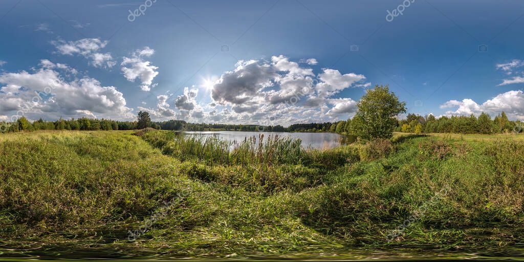 Completo Sin Costura Esférica Hdri Panorama 360 Grados Ángulo Vista ...