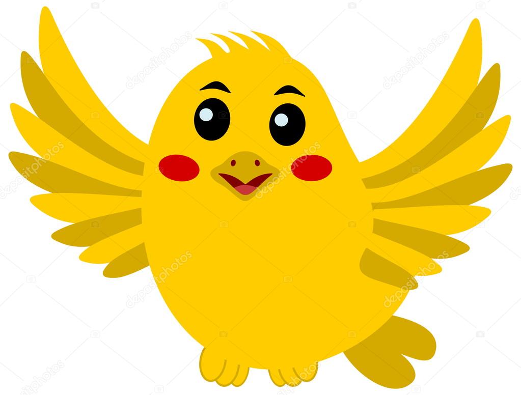 Flying songbird Stock Vector by ©hurgem 60963521