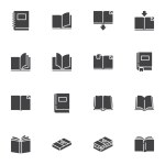 Book icons set. Stock Vector Image by ©nuraschka #19544439