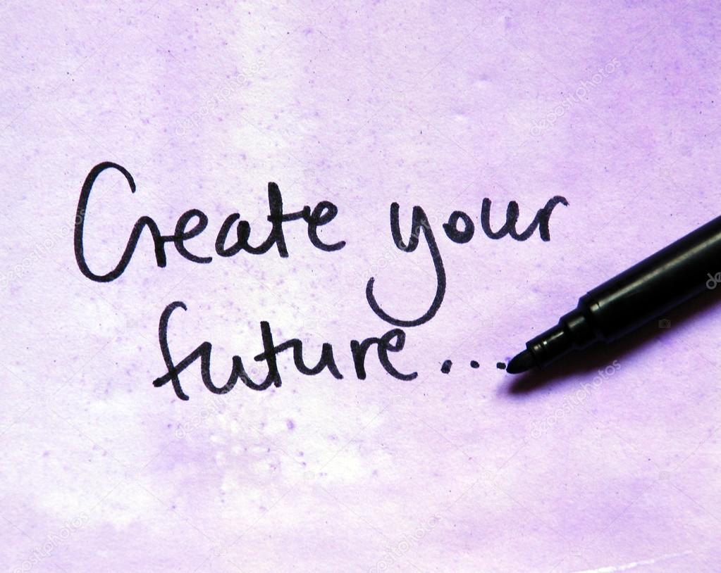 Create your future message — Stock Photo © kukumalu80 #89612780