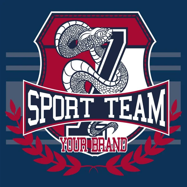 Illustration Vector Snake College Design Text Skate Background Stock ...