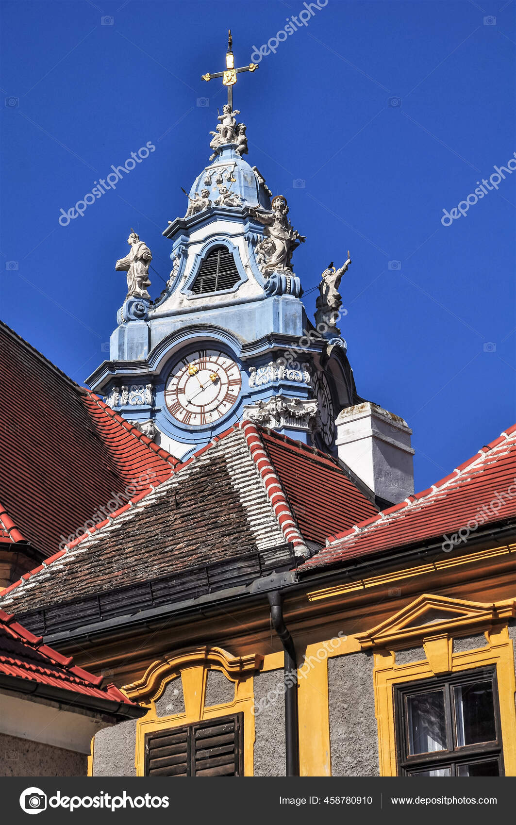 Town Durnstein River Danube Wachau Valley Popular Travel Destination ...