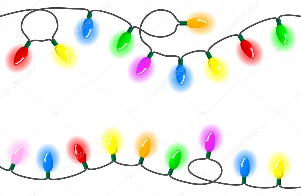 Chain of colorful lights Stock Vector Image by ©antimartina #57023905