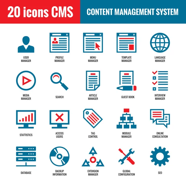 Cms icon, Royalty-free Cms icon Vector Images & Drawings | Depositphotos®