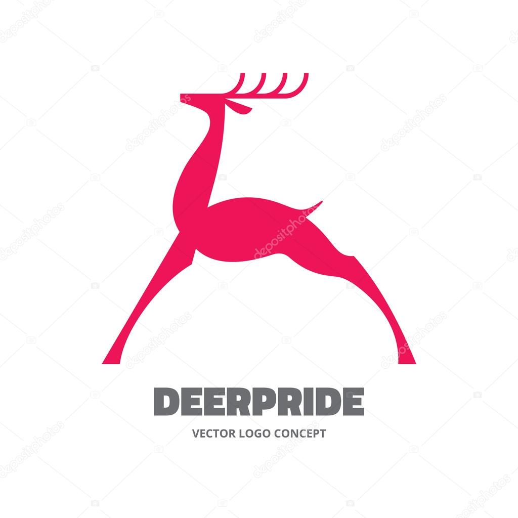 Pink Deer Logo